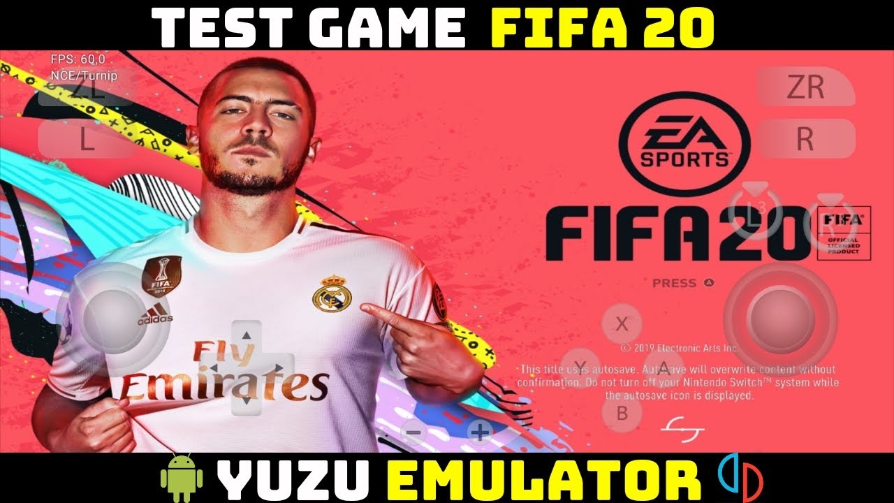 Test Game FIFA 20 | Yuzu Emulator Android | Chipset Snapdragon 870 ...