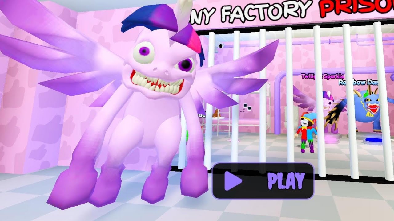 PONY FACTORY PRISON RUN! OBBY WALKTHROUGH FULL GAME #roblox - YouTube