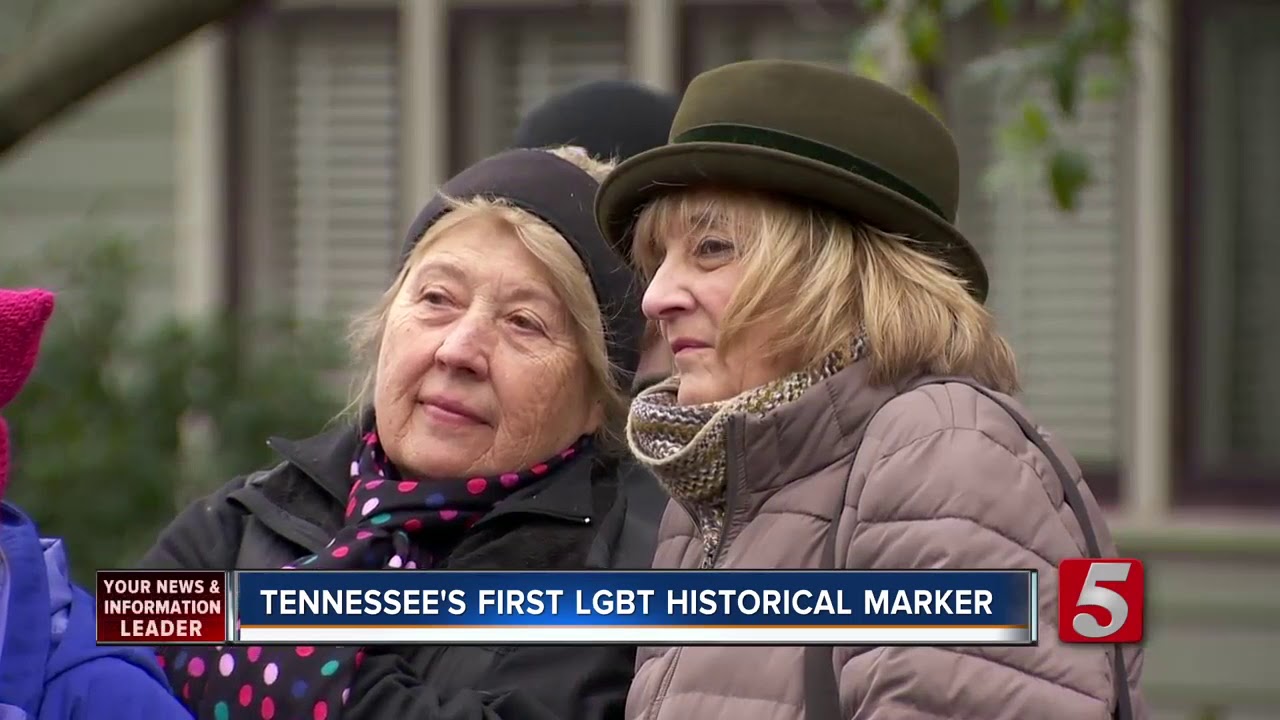 Tennessee's 1st LGBT Historical Marker Unveiled In Nashville - YouTube