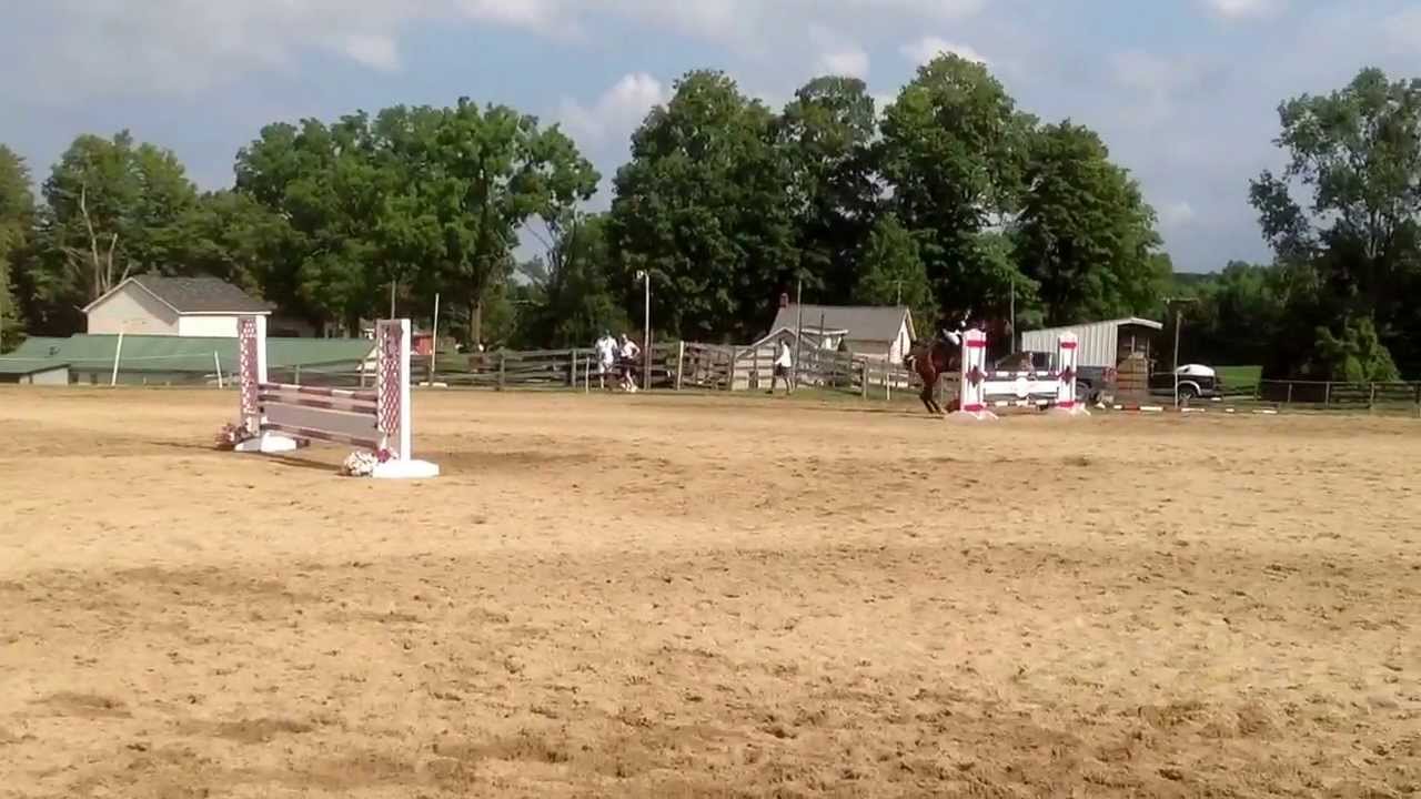2013 Hunters Run horse trials - Training Level 1st place - YouTube