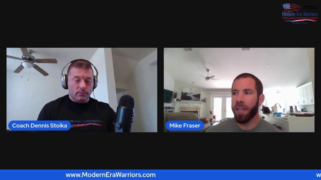 LIVE PODCAST #37 with Police Officer & PHD Mike Frazer on Gracie ...