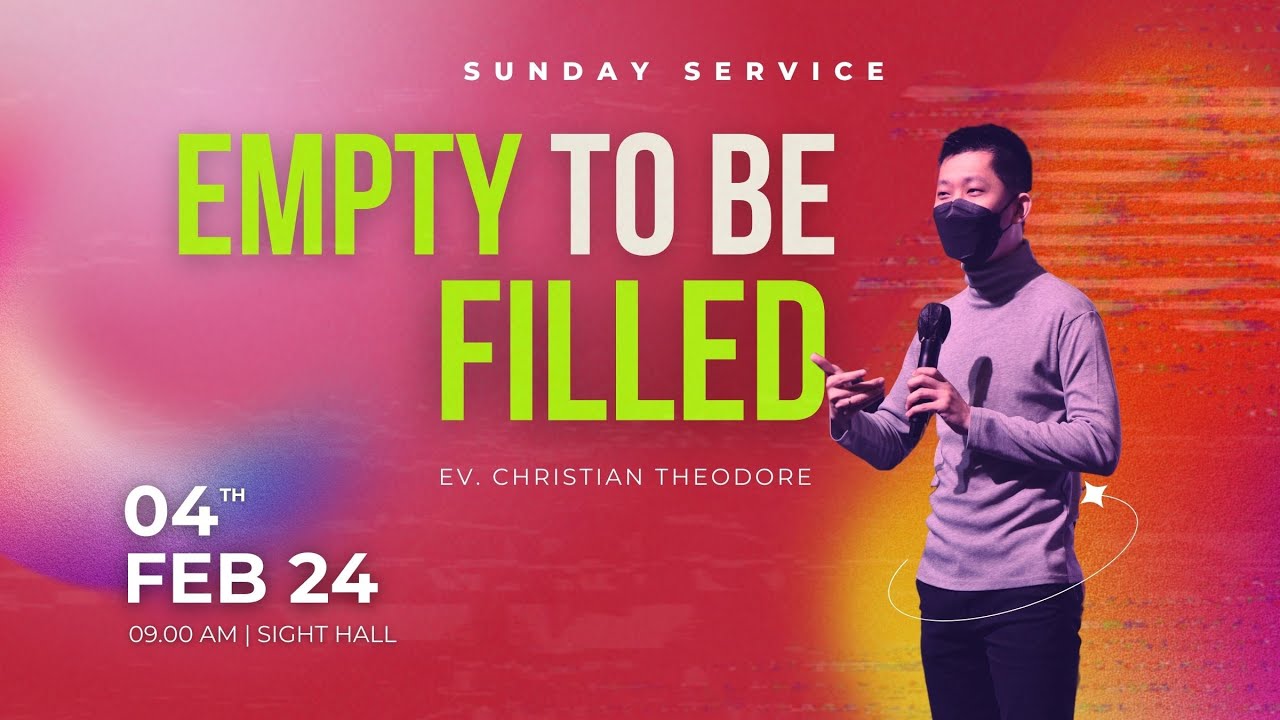 T&Y SUNDAY SERVICE, February 4th, 2024 - Ev. Christian Theodore - Empty ...