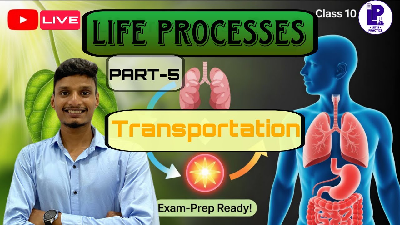 Life Process Class 10 I Transportation : Human Heart I Part - 5 I Best ...