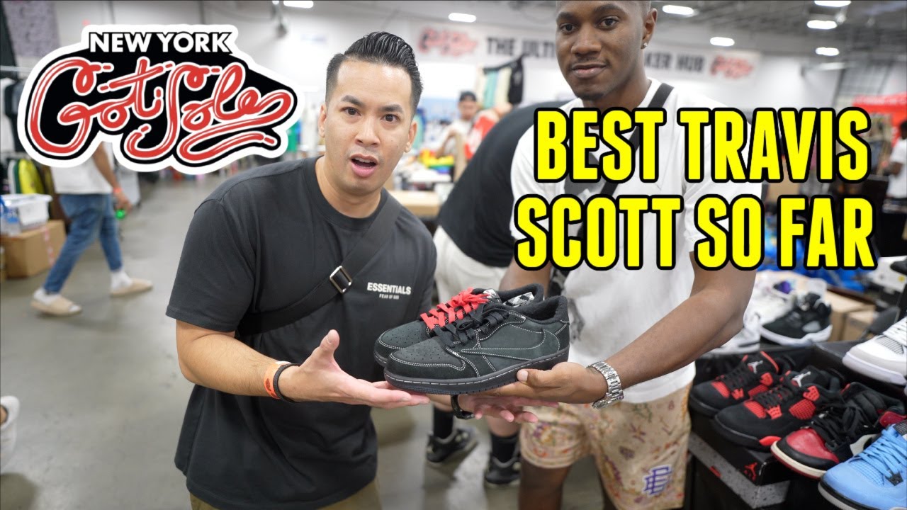 THE BEST TRAVIS SCOTT ?? EARLY LOOK TRAVIS SCOTT JORDAN 1 LOW BLACK ...