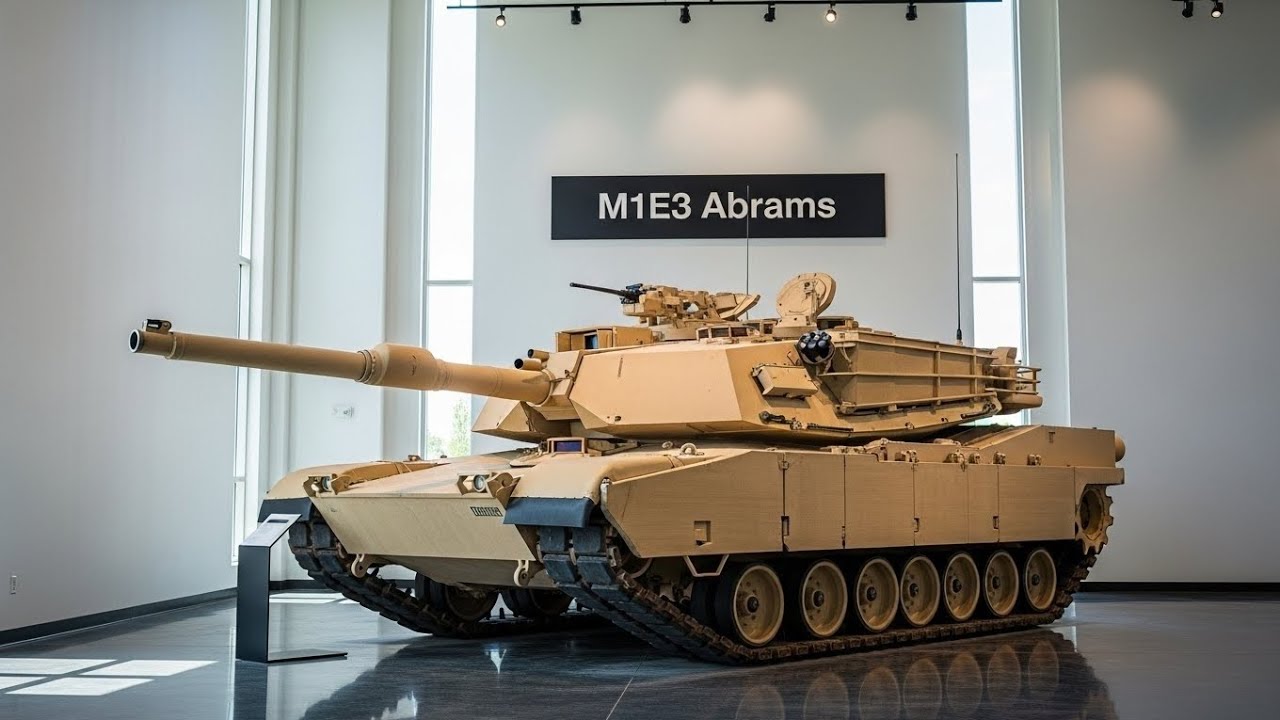 “M1E3 Abrams Revealed! America’s Next Super Tank SHOCKS the World ...