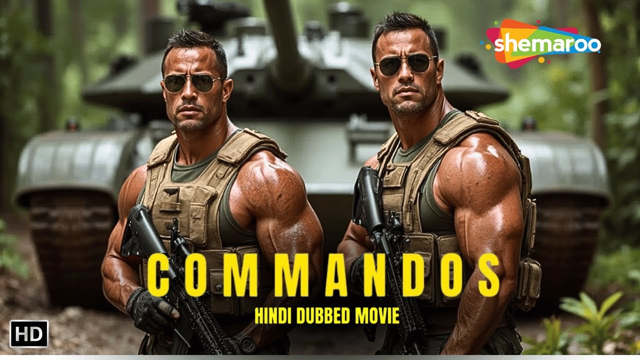 Commando || Superhit Hollywood Action Movie | Hindi Dubbed | Hindi ...