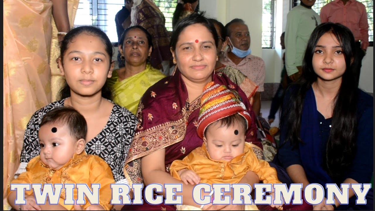 Twin Rice Ceremony | Traditional Rice Eating Ceremony | how to ...