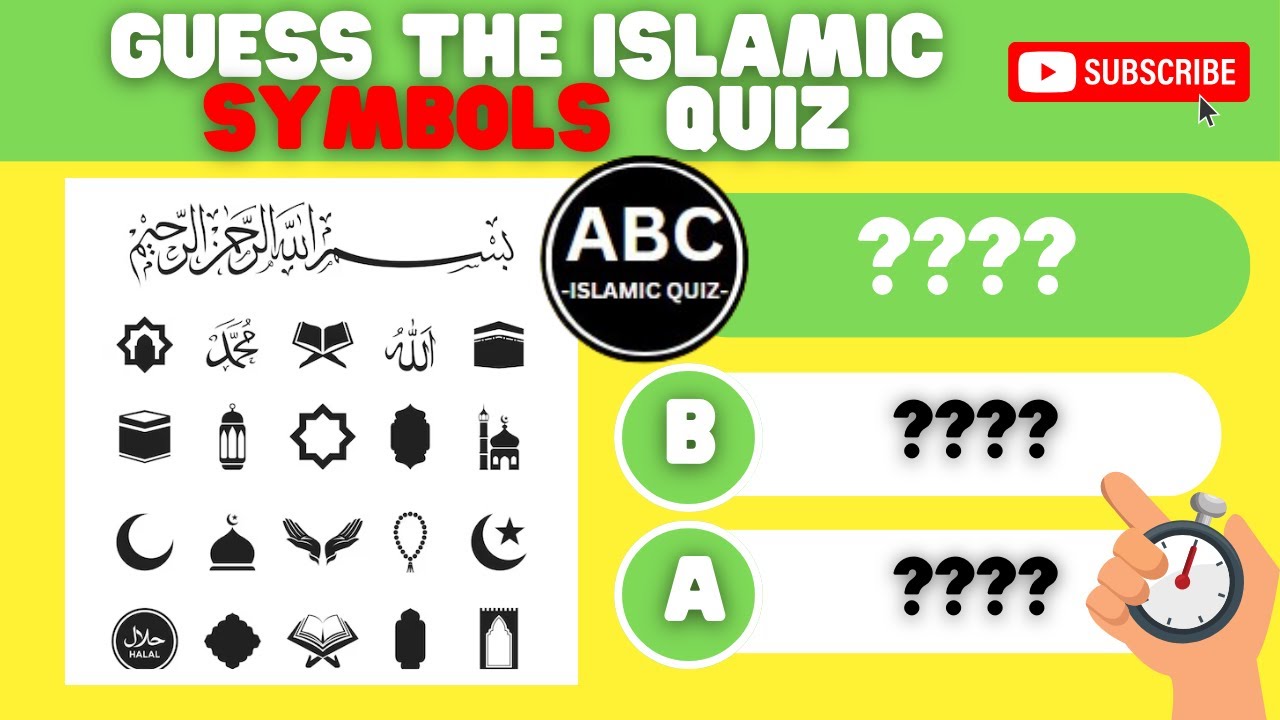 Guess The Islamic Symbols And Their Meanings Quiz | Islam Quiz ...