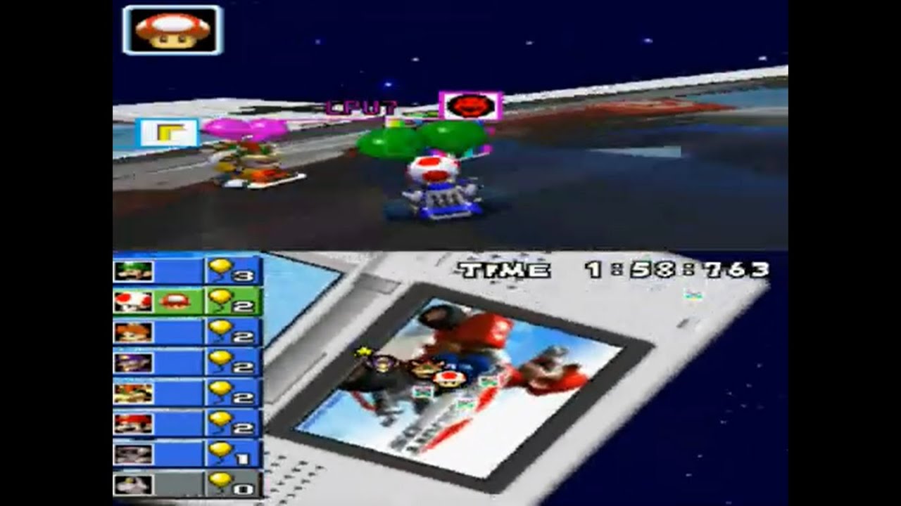Let’s Play Mario Kart DS Part 39: Battle Mode - Balloon Battle - YouTube