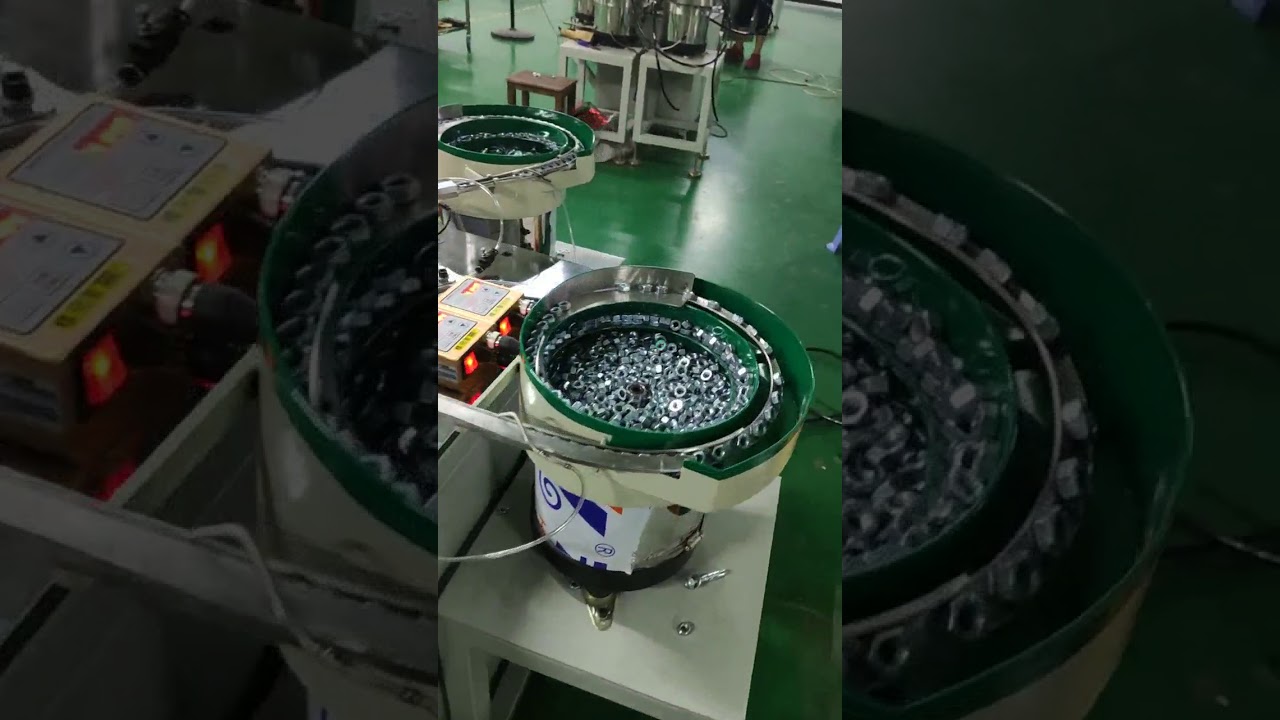 metal wedge bolt assembly machine - YouTube