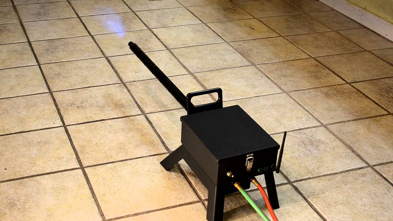Improvised Electronics Machine Gun Simulator - YouTube
