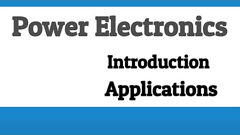 Power Electronics - YouTube