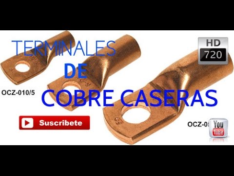 COMO HACER TERMINALES 100% DE COBRE / CAR AUDIO - HD - YouTube