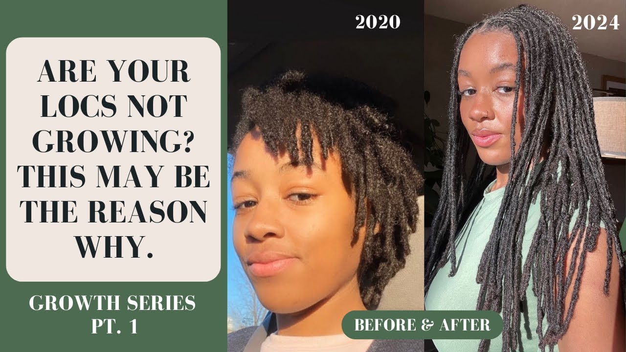Are Your Locs Not Growing? This May Be The Reason Why | Growth Series ...