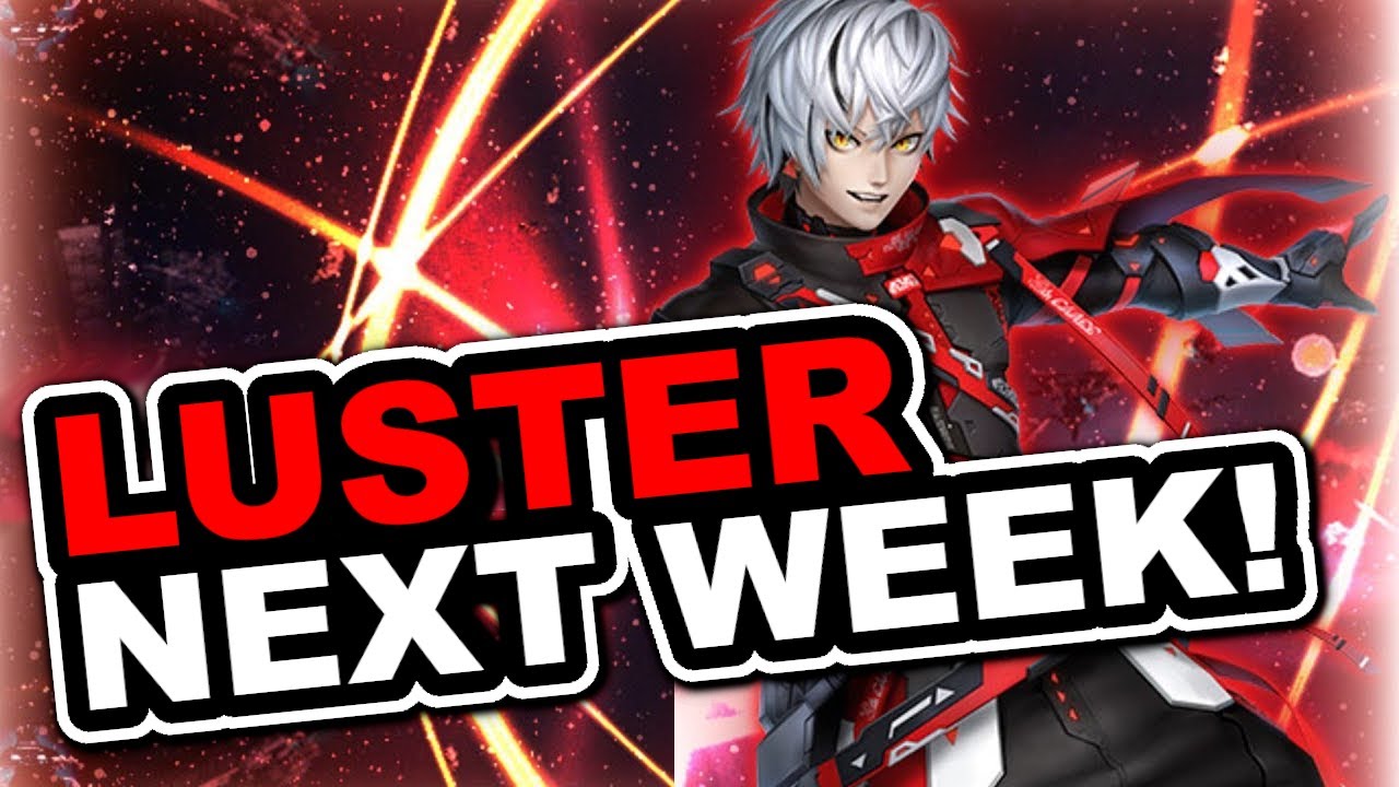 Could LUSTER Be Coming To PSO2 Next Week? | PSO2 New Scion Class - YouTube