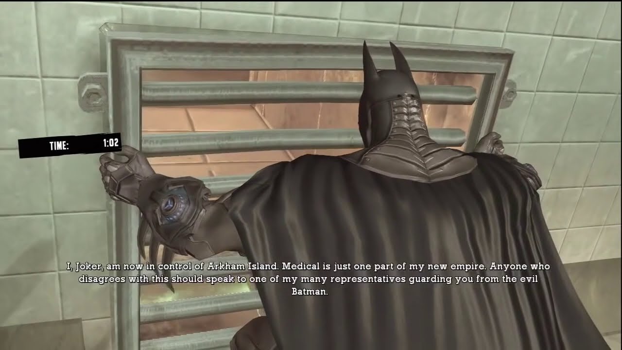 Batman: Arkham Asylum Challenge Silent Knight (EXTREME) [HD] - YouTube