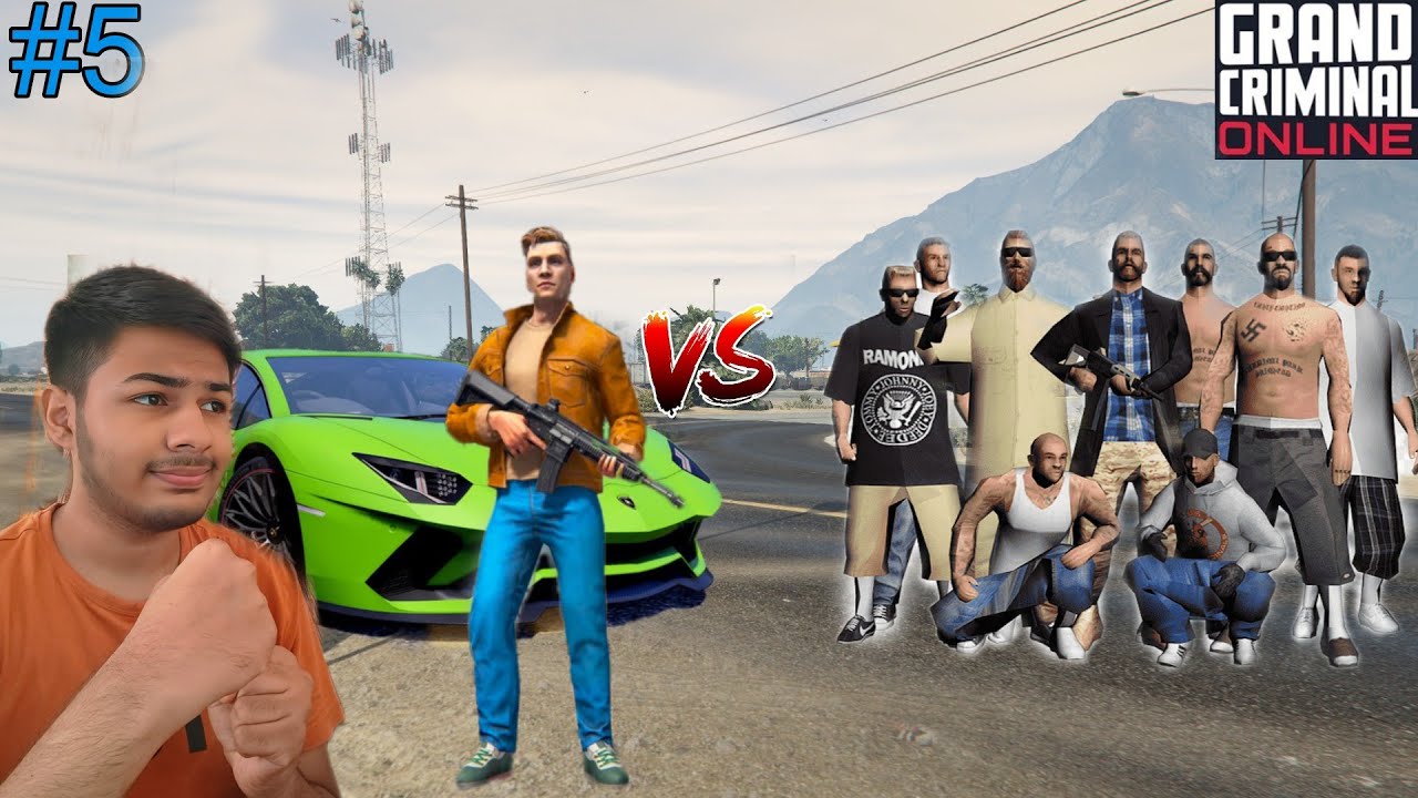 Fight With Rebel Gang In Sasta GTA Online #5 - YouTube