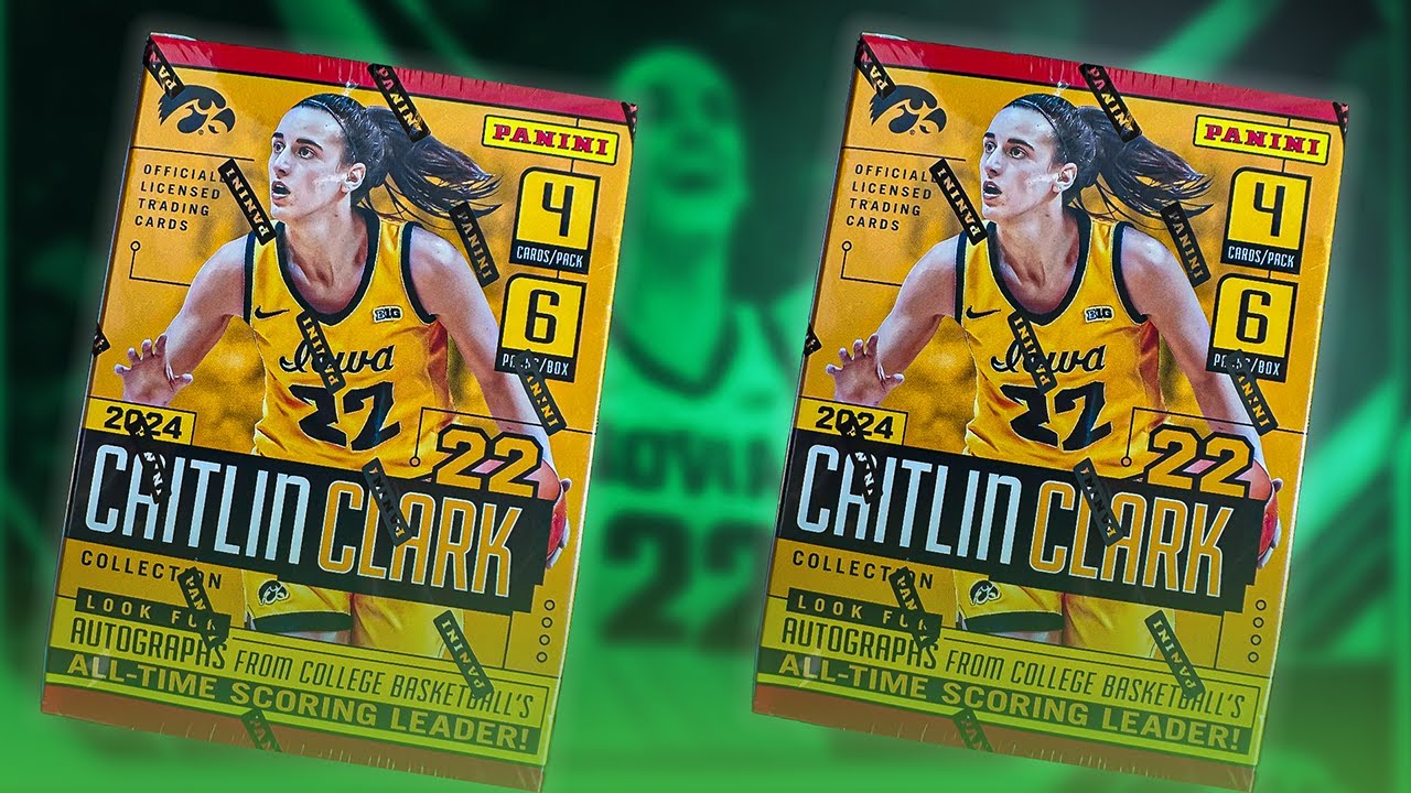 Our final 2024 Panini Caitlin Clark Box OPENING - YouTube