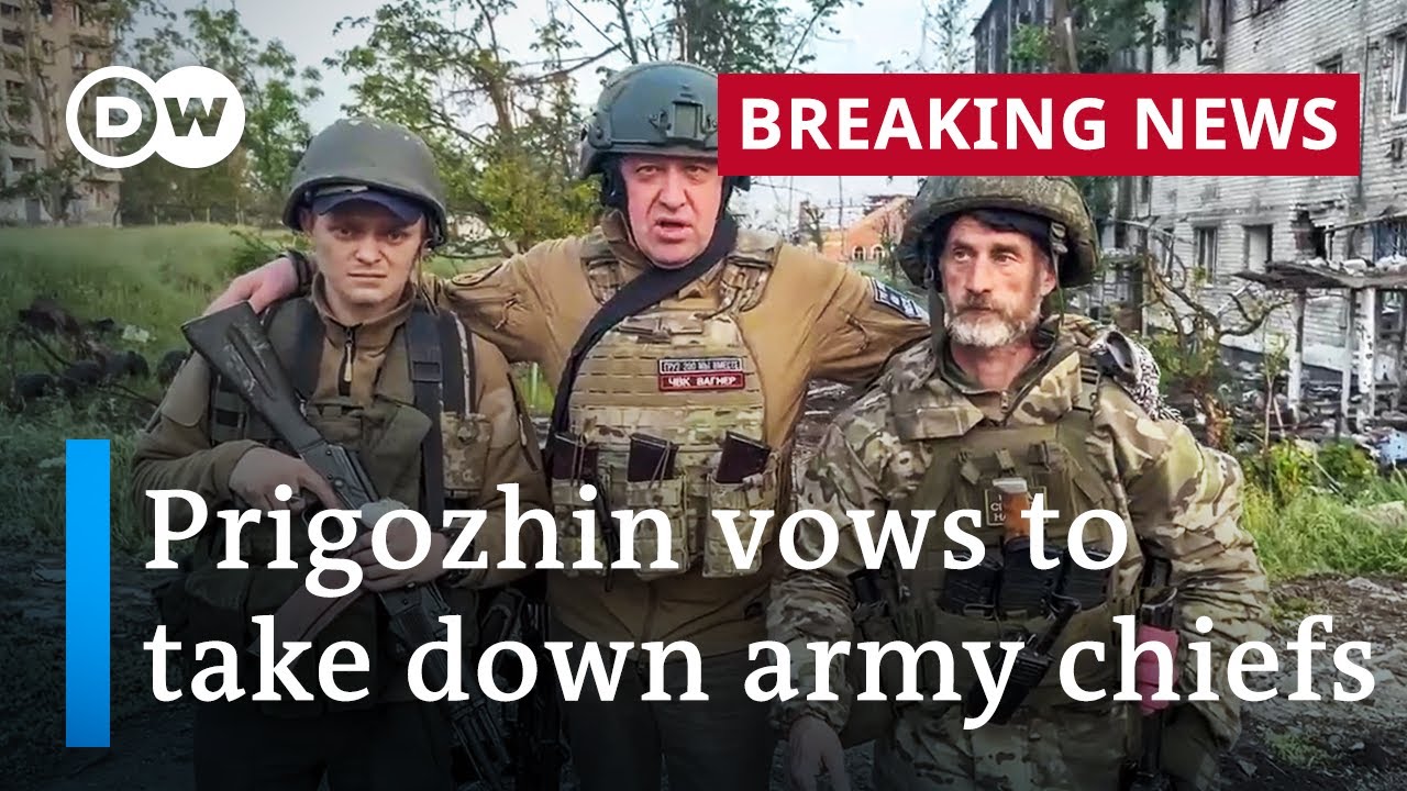 Wagner group takes over key military sites in Russia | DW News - YouTube