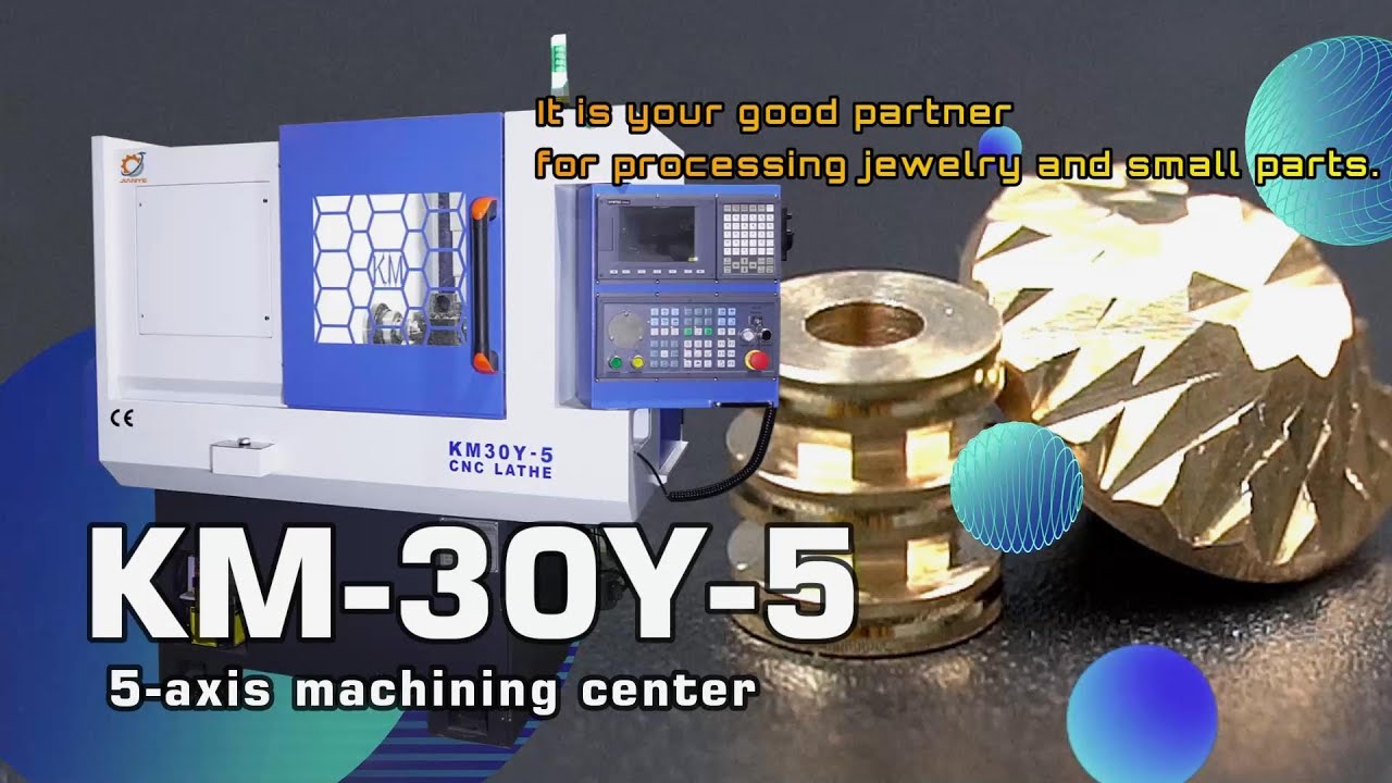 KM30Y 5-axis machining center it is your good partnerfor processing ...
