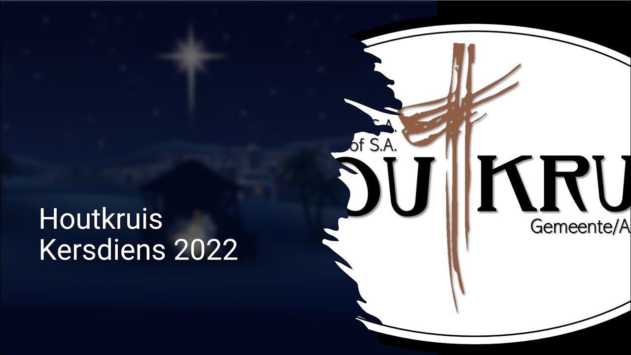 Houtkruis Kersdiens 2022 - YouTube
