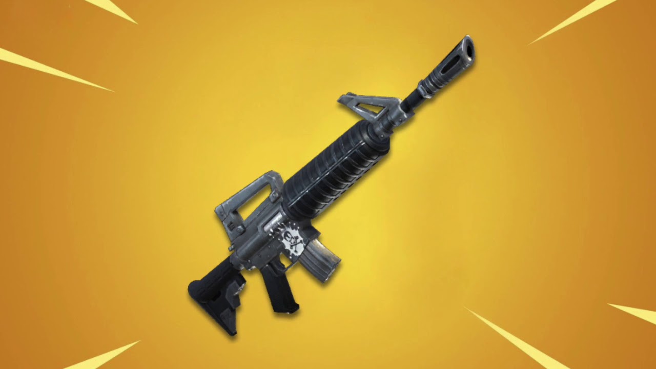 FORTNITE ASSAULT RIFLE SOUND EFFECT (FREE TO USE) - YouTube