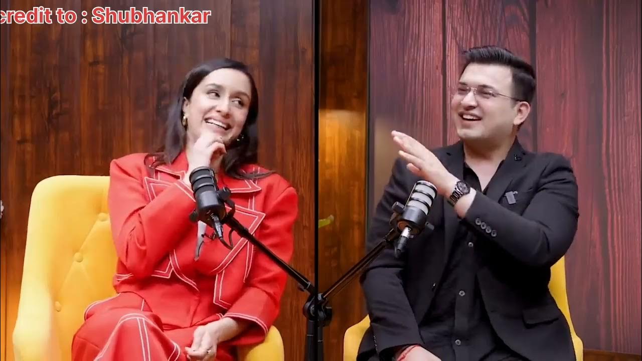 Shubhankar talk_Shraddha Kapoor shocks everyone with her accents_ nails American_ Russian ...
