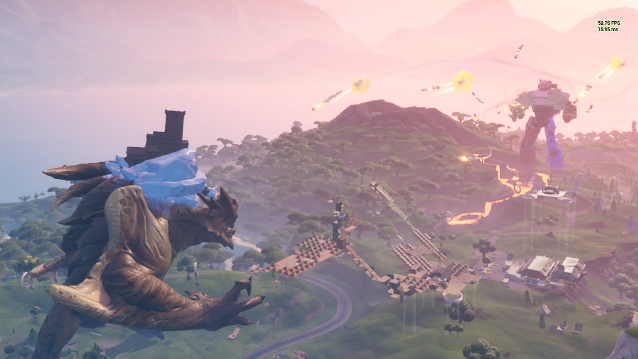 MONSTER VS. MECH EVENT LIVE (fortnite) - YouTube