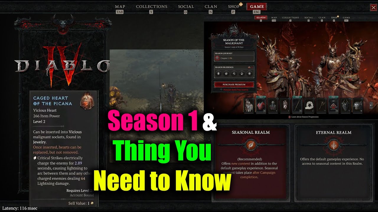 Diablo 4 Season 1 & Thing You Need to Know - YouTube