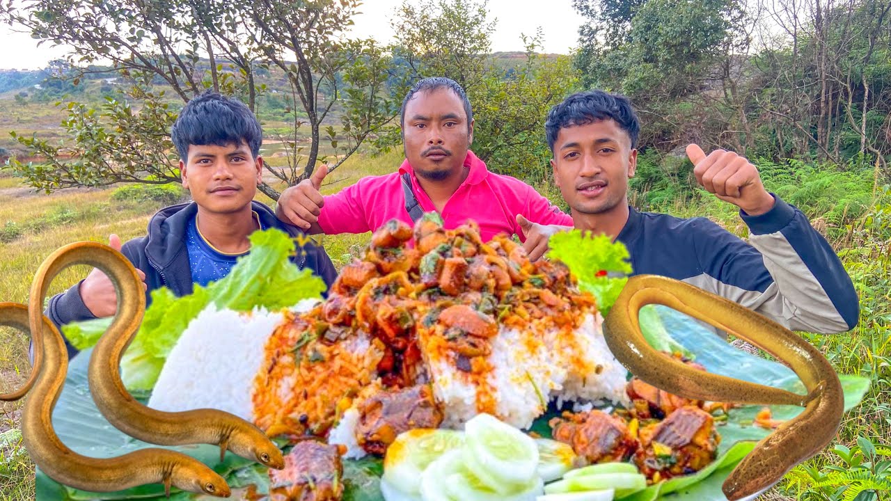 A Taste of Tradition: Village-Style Eel Dish | Eel fish - village food ...
