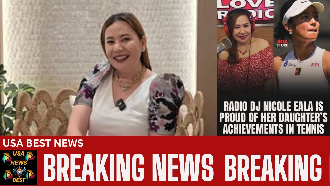 How DJ Nicole Hyala reacted to being called ‘proud mom’ of Alex Eala ...