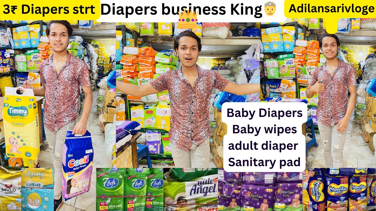 Diapers wholesaler in Delhi || Diapers wholesaler Market,Baby diapers ...