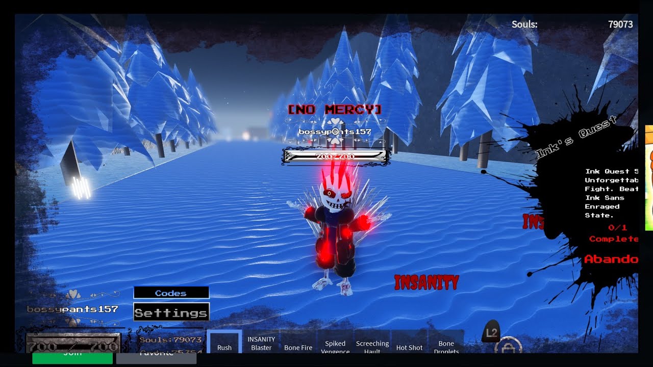 Undertale timeline collapse RM Insanity sans showcase - YouTube