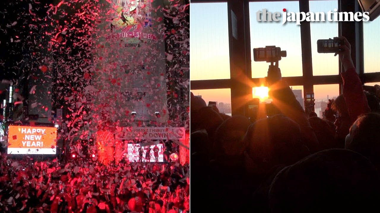 The Beginning of 2018: Countdown in Shibuya and sunrise at Tokyo Tower ...