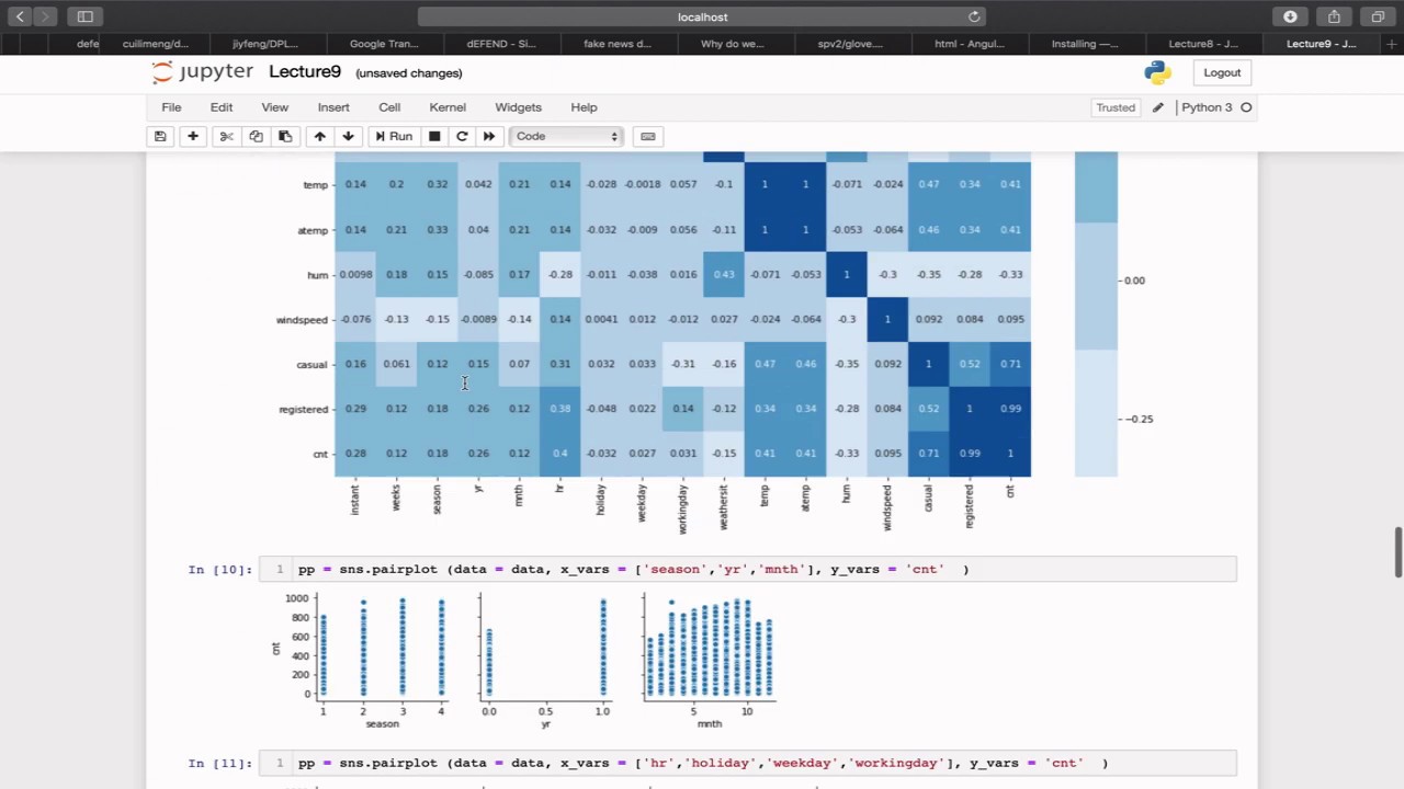 Linear Regression Implementation-3 : الدرس التاسع - YouTube