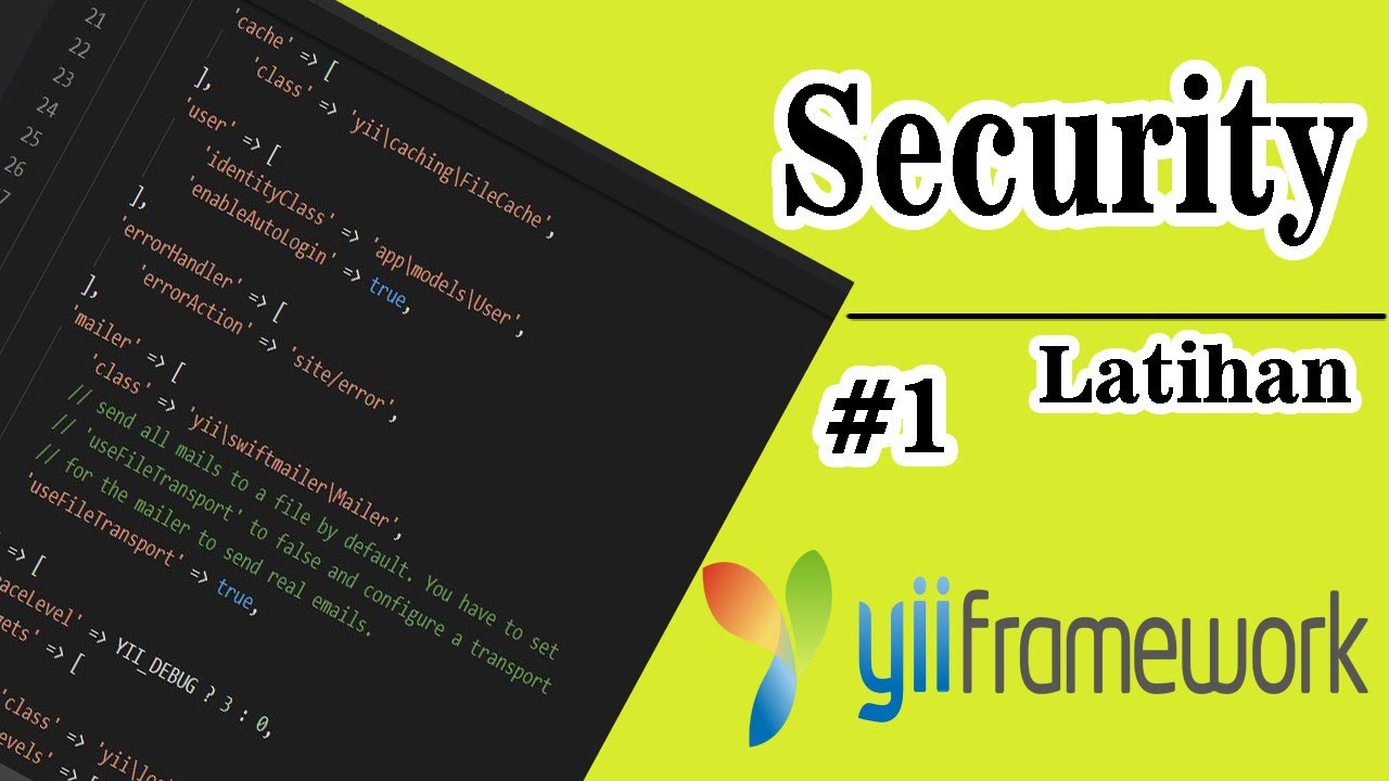 Latihan Role Based Access Control Rbac Security Pada Yii2 Framework Youtube