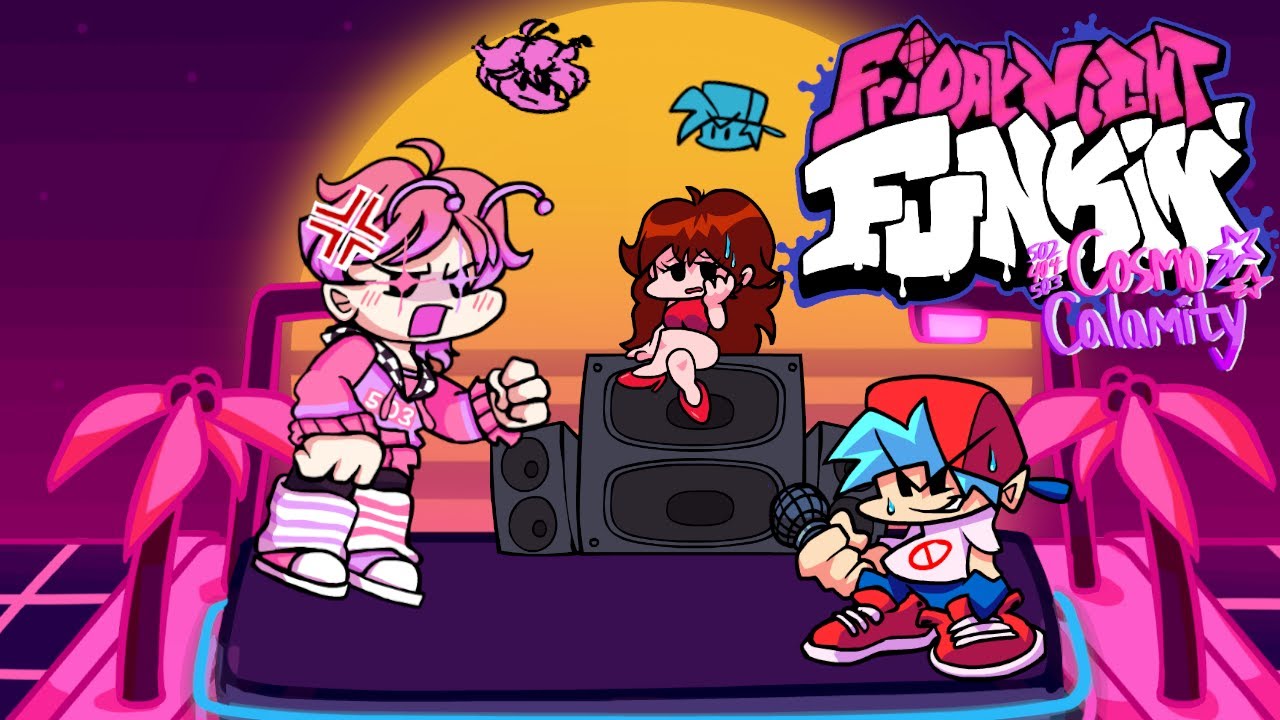 Friday Night Funkin' - V.s Yukichi (Cosmo Calamity) [Hard] - YouTube