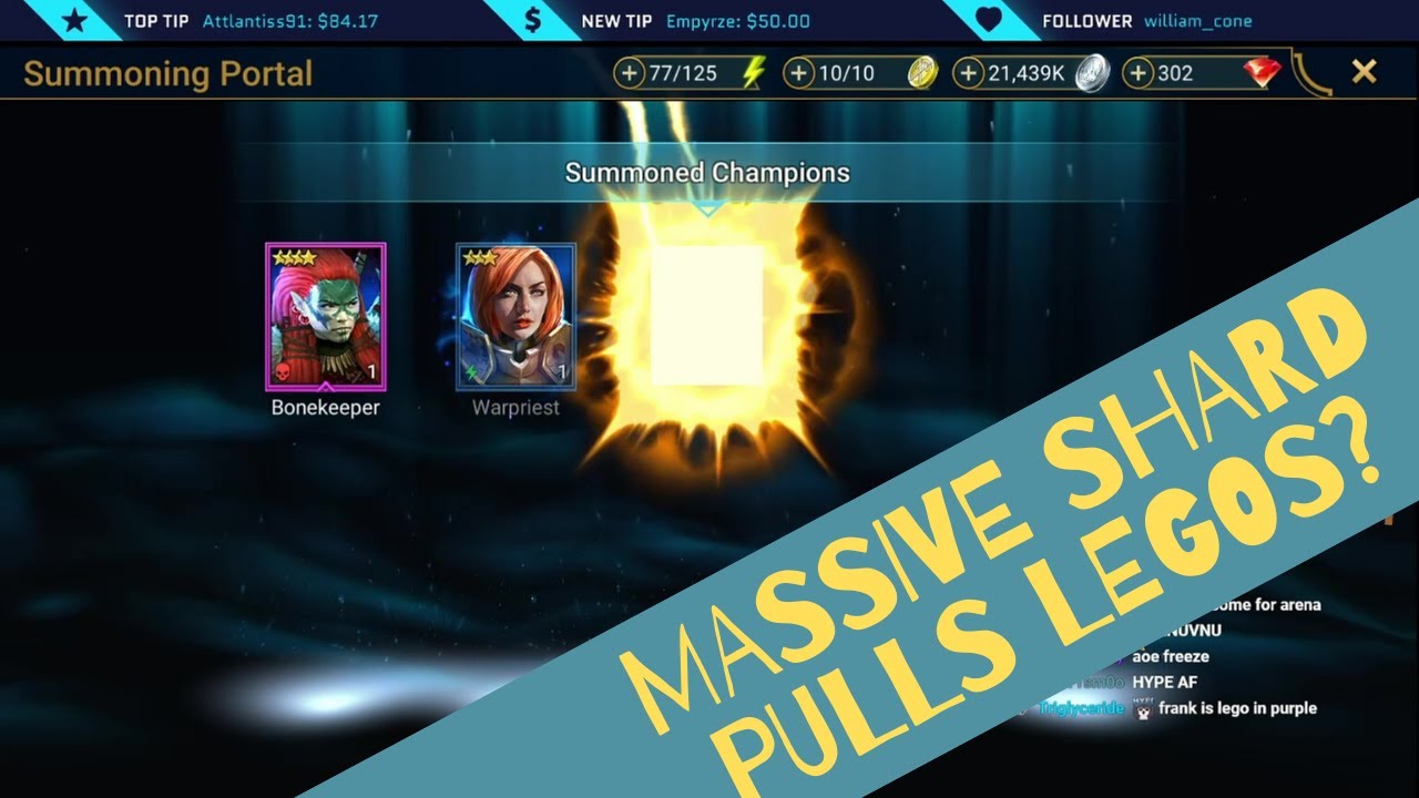 MASSIVE SHARD PULLS RAID:SL LEGOS? 150+ SHARDS HYPE!!! 2X CHANCES ...
