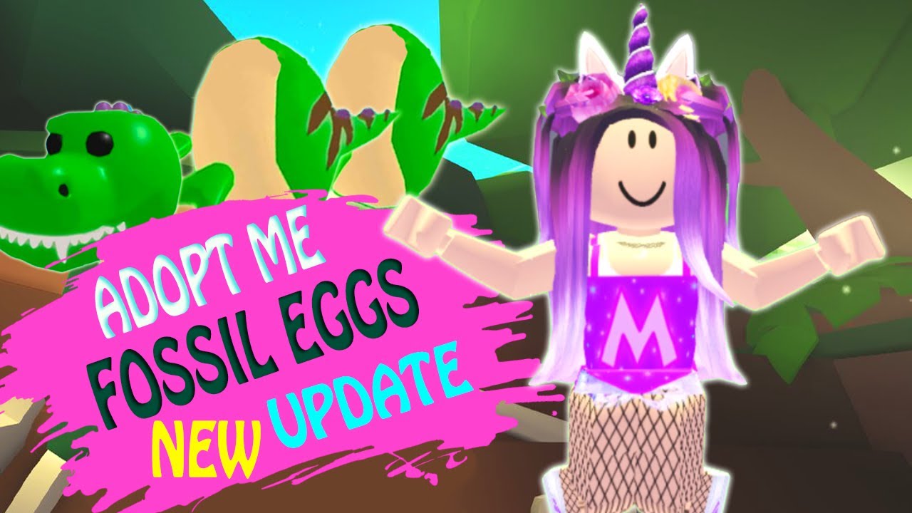 NEW FOSSIL EGGS AND FOSSIL EVENT IN ADOPT ME 🌟 Roblox Adopt Me Fossil ...