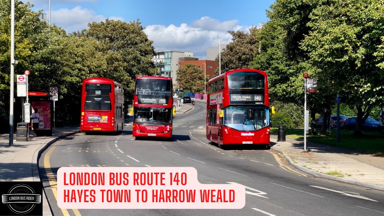 🚌 Embark on a Whirlwind Ride: London Bus Route 140 - Hayes Town to ...
