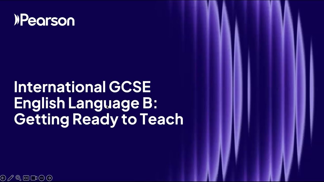 Getting Ready to Teach Pearson Edexcel International GCSE English ...