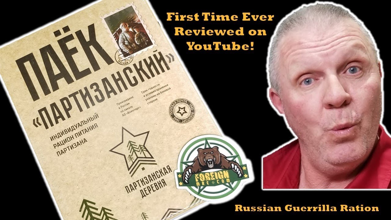 Rare Russian Guerrilla MRE Ration. First Time on YouTube! - YouTube