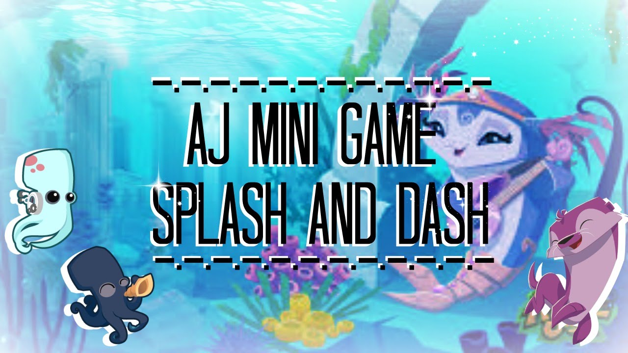 Animal Jam Mini Game - Splash and Dash - YouTube