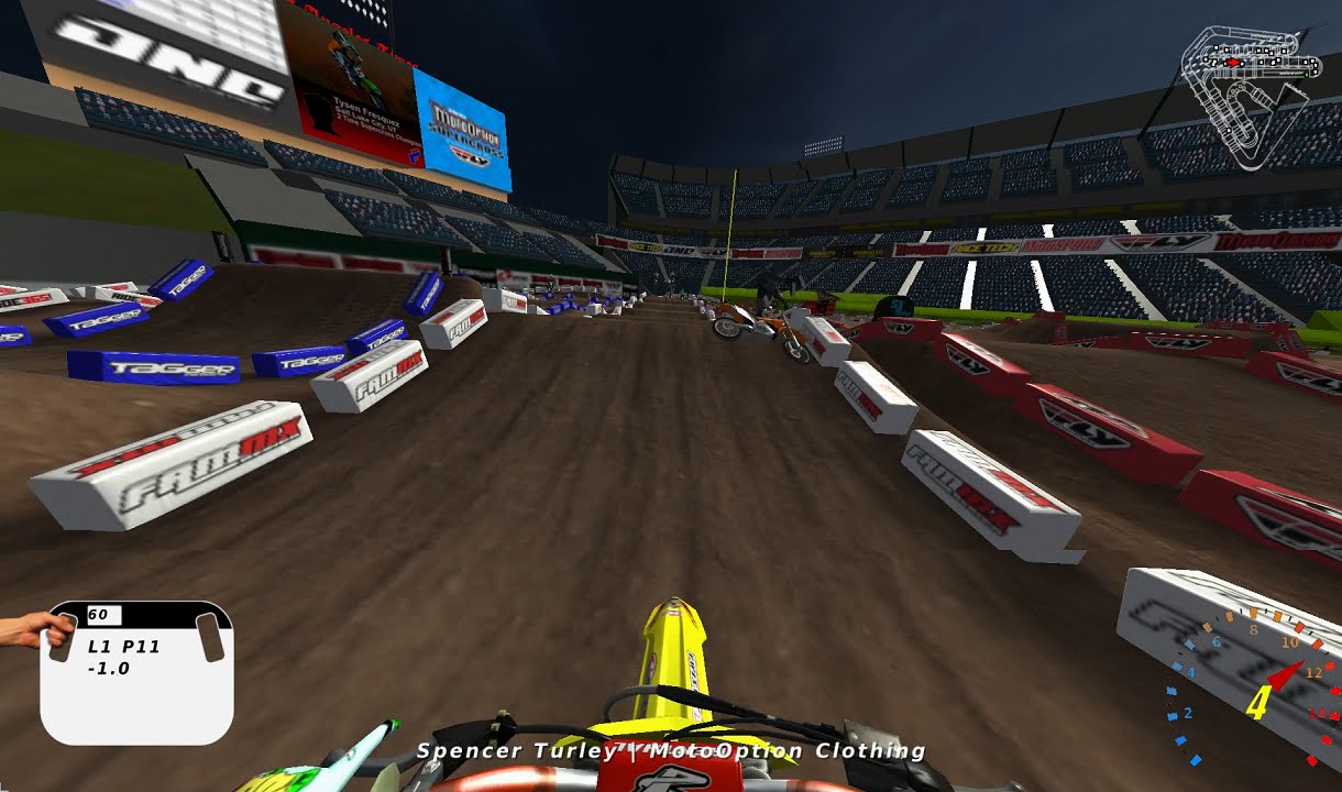 MX Simulator - pro rF 250 main event - "2016 Supercross Rd 3 - Anaheim ...