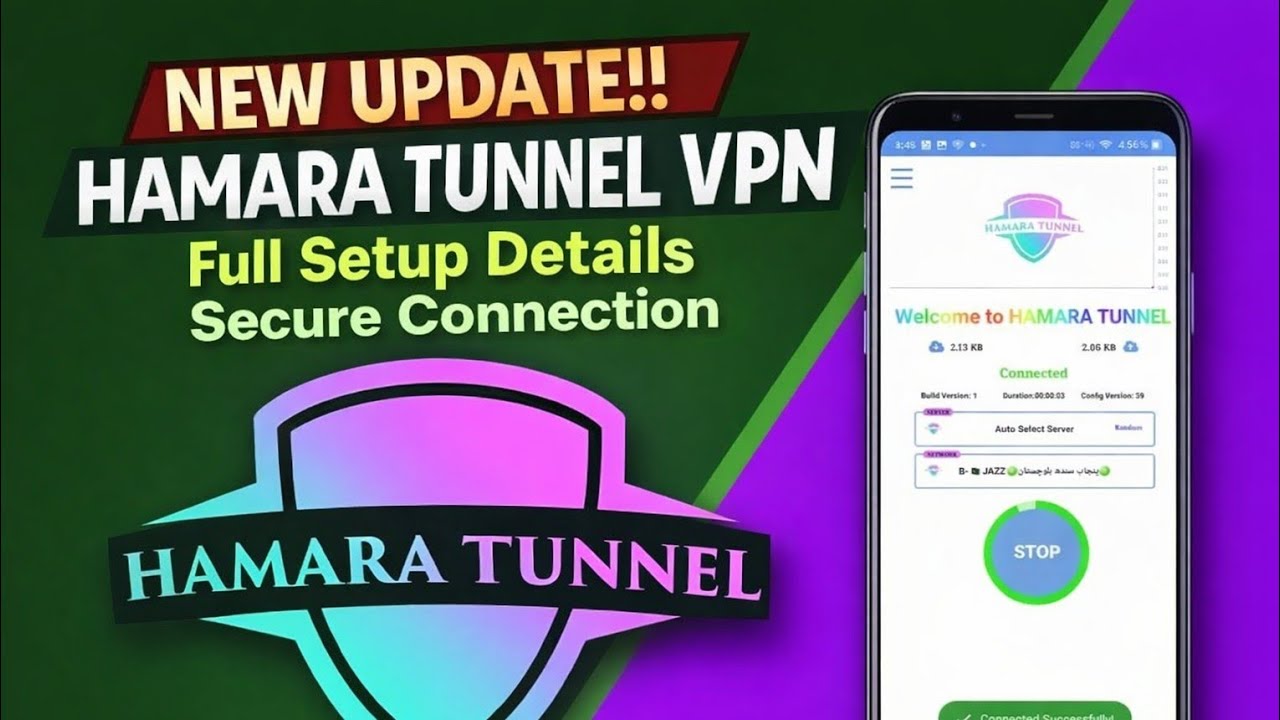 Hamara Tunnel Setup Guide For Secure Browsing - YouTube