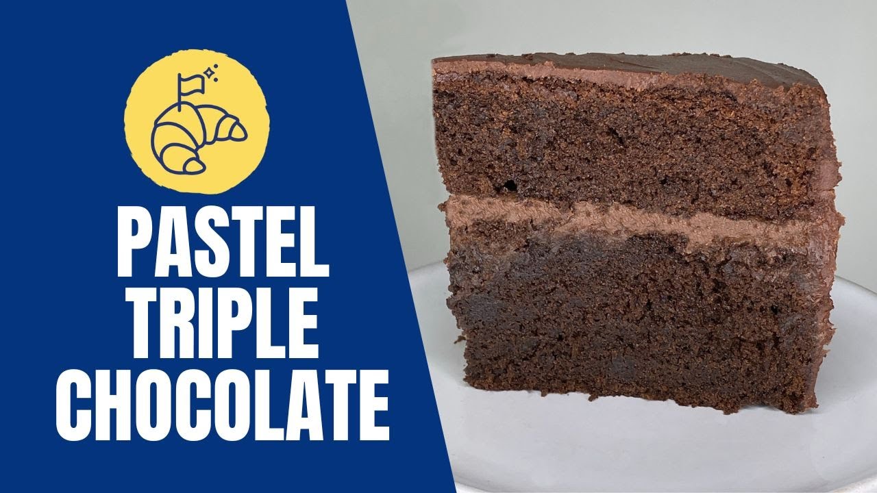 Pastel de triple chocolate - Pastel Matilda - YouTube