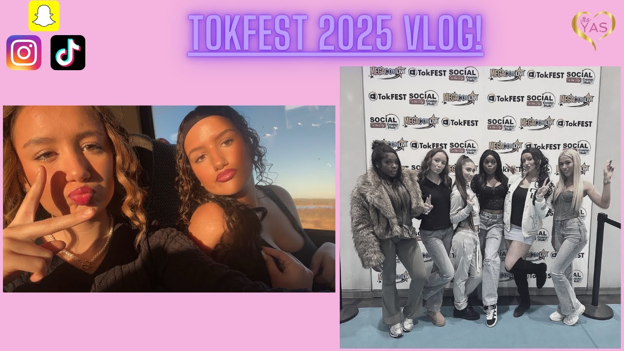 TOKFEST 2025 VLOG! #itsyas - YouTube