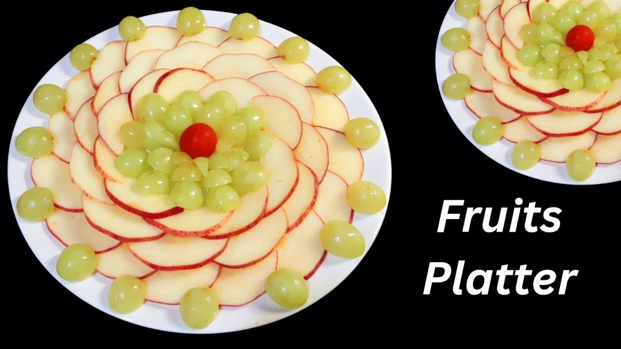 Fruits Decoration Idea / Easy Fruits Decoration / Fruit curving ...