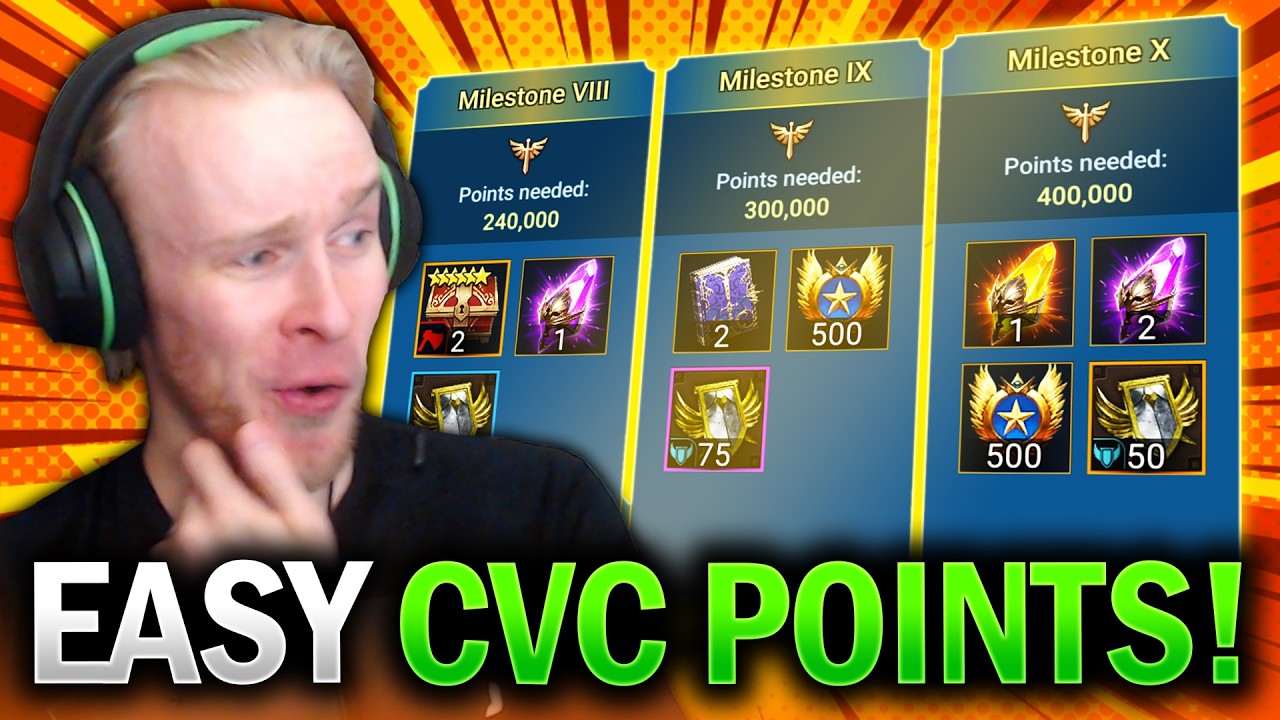 DO THIS ASAP for MAX CVC POINTS! (400k Push) - Raid Shadow Legends ...