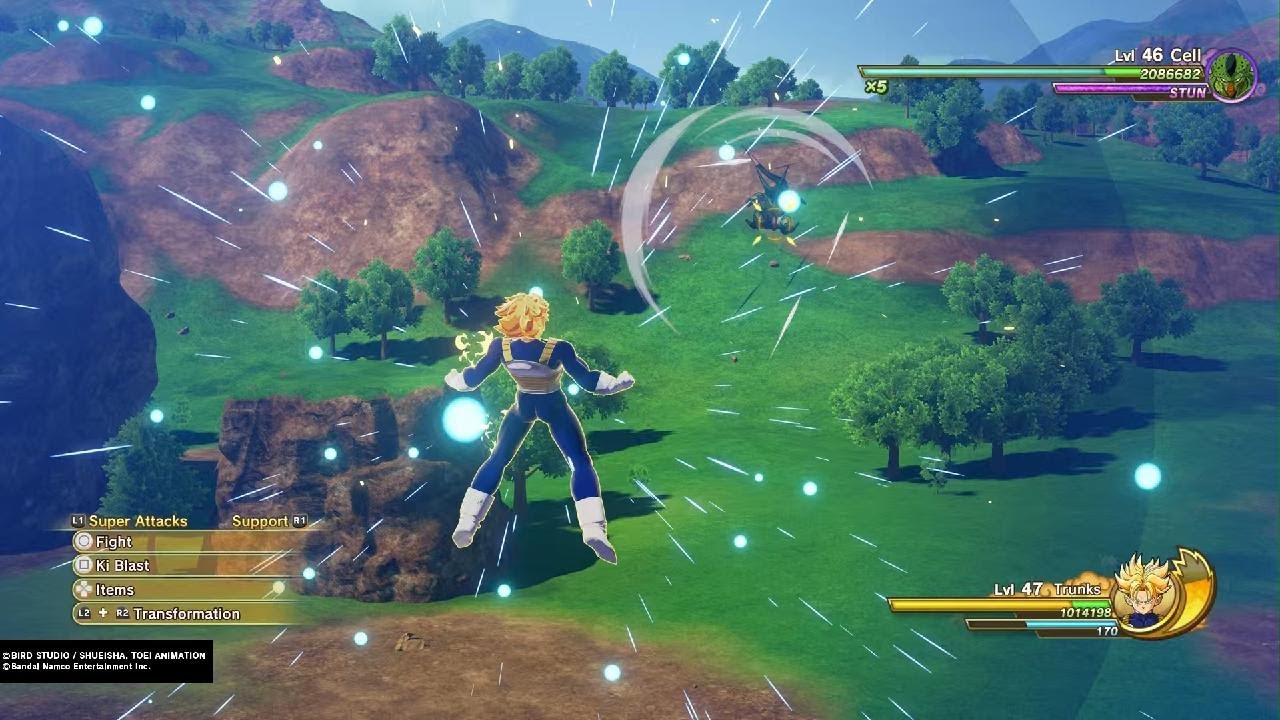 Future Trunks kills Cell Scene DRAGON BALL Z: KAKAROT - YouTube